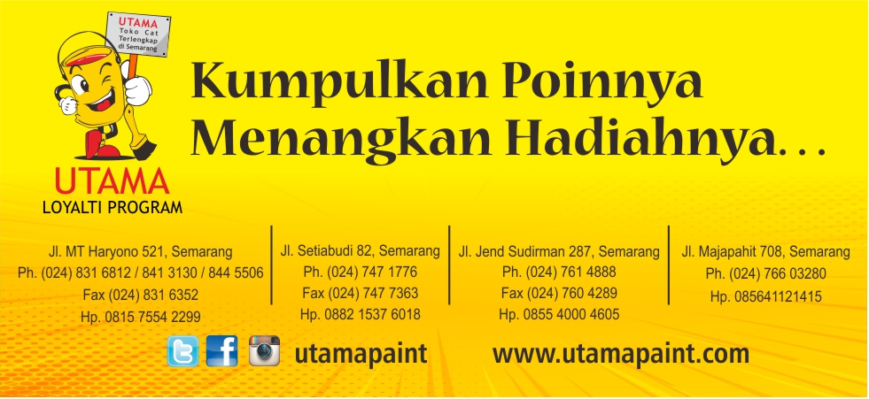 Toko Cat Utama - Toko Cat Terlengkap di Jawa Tengah Toko Cat Utama